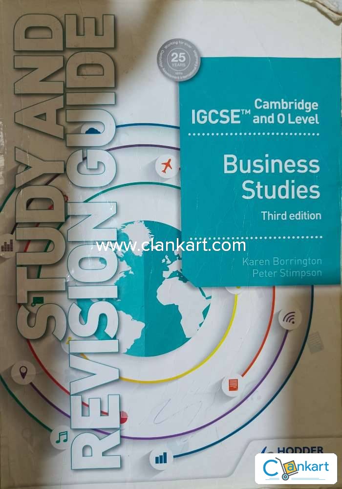 Buy 'Cambridge IGCSE And O Level Business Studies' Book In Excellent ...