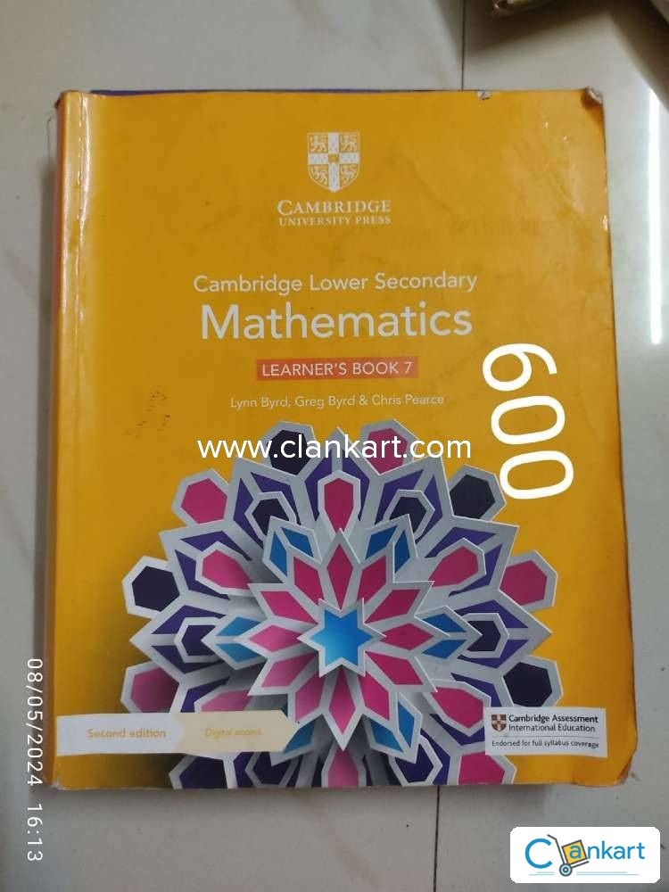 Buy 'Mathematics Leaners Book 7' Book In Good Condition At Clankart.com Buy 'Mathematics Leaners Book 7' Book In Good Condition At Clankart.com