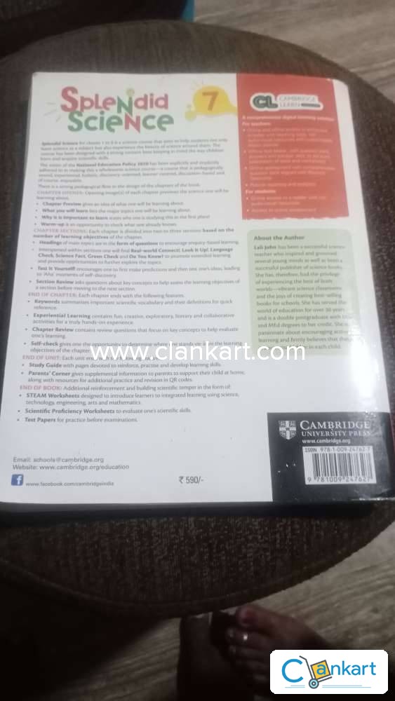 Buy 'Splendid Science 7' Book In Good Condition At Clankart.com