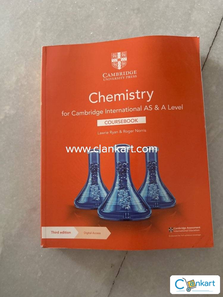 Buy 'Cambridge International AS & A Level Chemistry Coursebook With ...