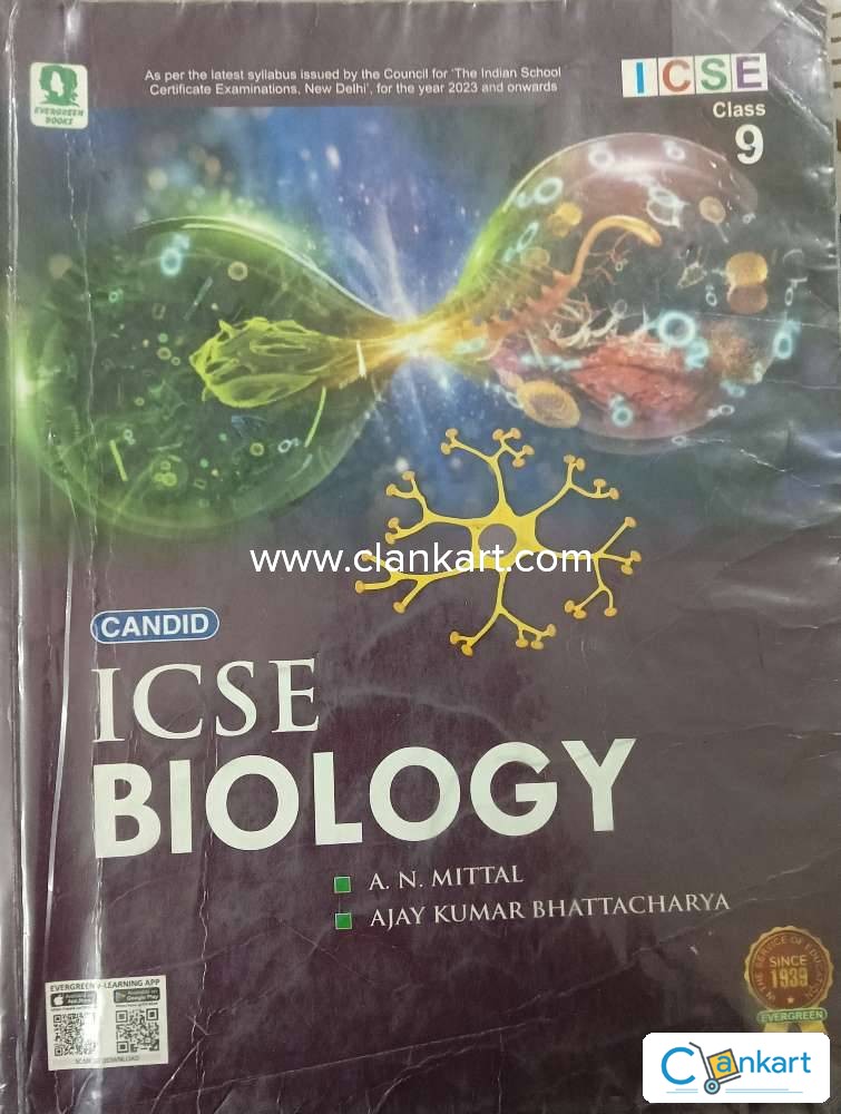 Buy 'Candid ICSE Biology' Book In Good Condition At Clankart.com
