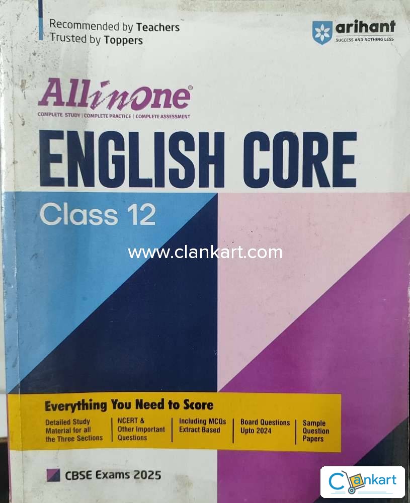 Buy 'English Guide Class 12' Book In Excellent Condition At Clankart.com
