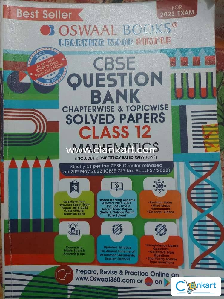 Buy 'Oswaal CBSE Chapterwise & Topicwise Question Bank Class 12 ...