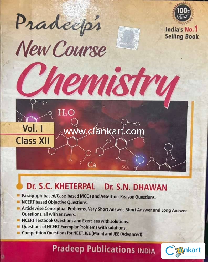 Buy 'Class 12 Chemistry' Book In Excellent Condition At Clankart.com