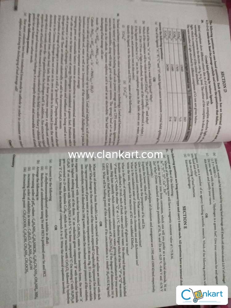 Buy 'MTG CBSE Sample Papers Class 12 Chemistry Book - 15 Scoremore ...