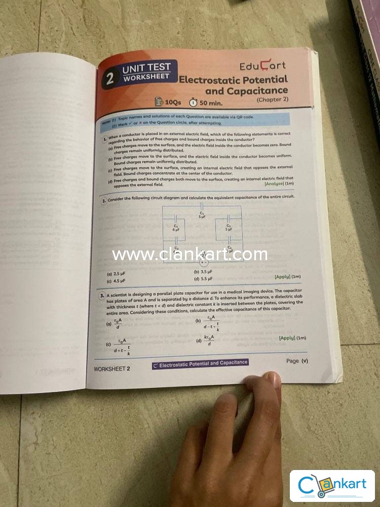 Buy 'Cbse Class 12 Physics (with Pull Out Worksheets)' Book In Good ...