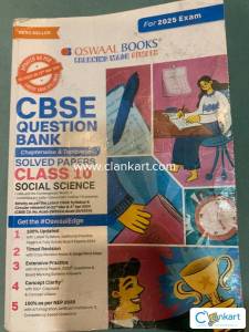 Buy 'Cbse Question Bank Class 10 Social Science Oswaal 2024-2025' Book ...