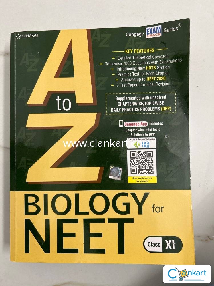 Buy 'Cengage A-Z Biology For Class XI' Book In Excellent Condition At ...