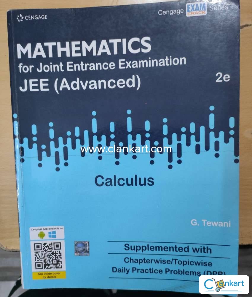 Buy 'MATHEMATICS FOR JEE ADVANCED CALCULUS' Book In Excellent Condition ...