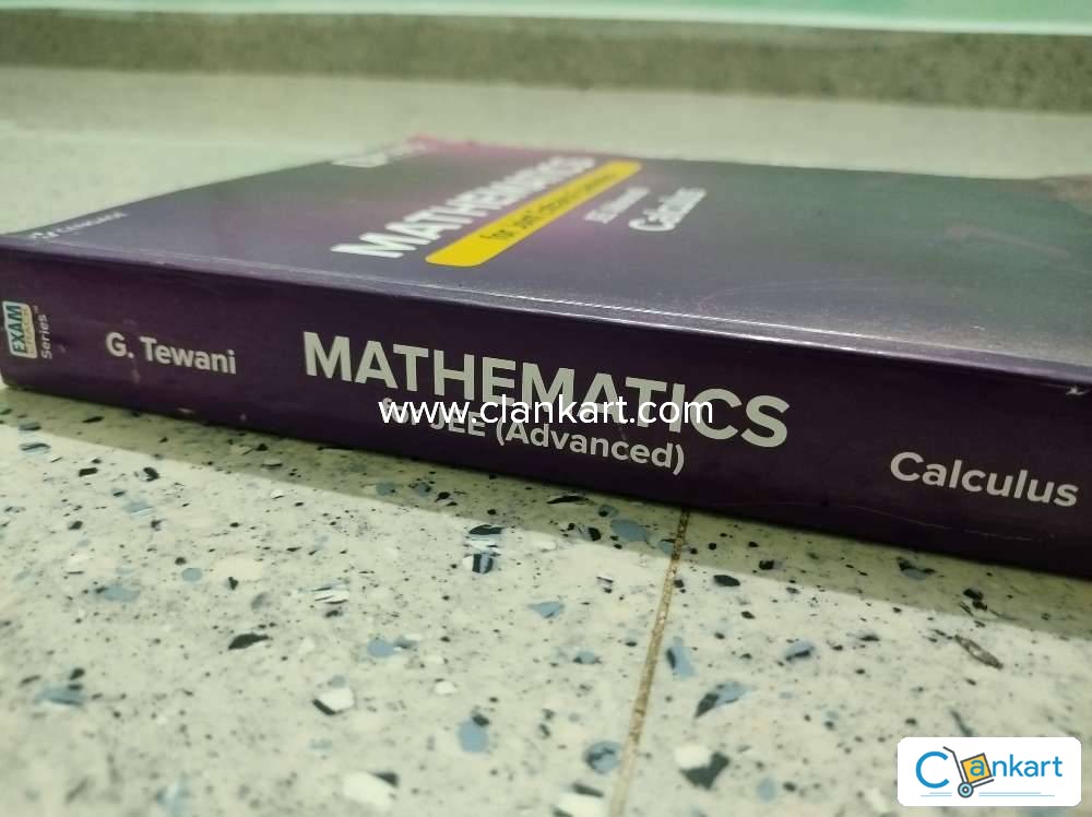 Buy 'Cengage JEE(Advanced) Calculus' Book In Excellent Condition At ...