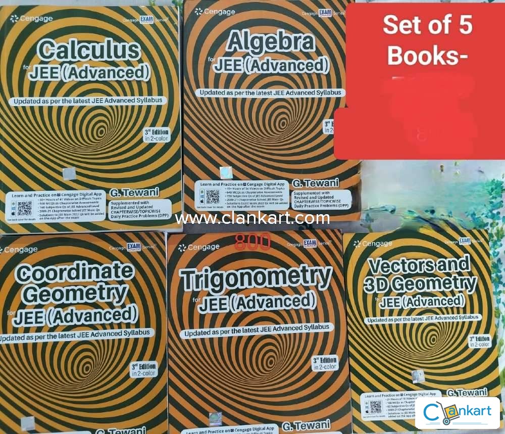 Buy 'Jee Advanced Cengage' Book In Excellent Condition At Clankart.com