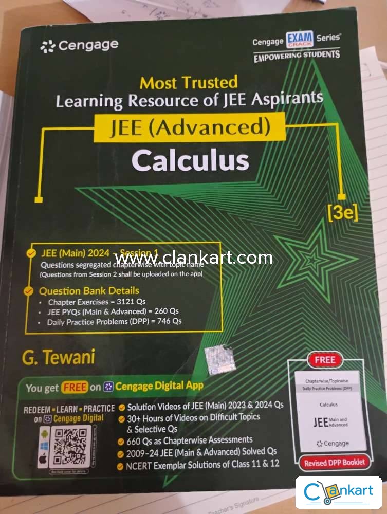 Buy 'Cengage Calculus Math' Book In Excellent Condition At Clankart.com
