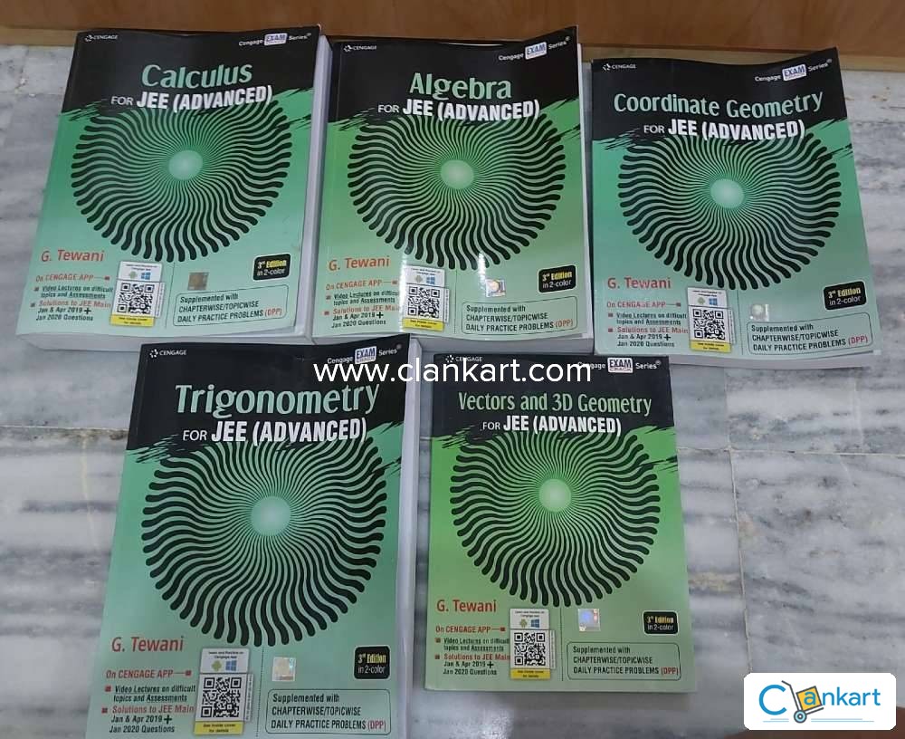 Buy 'Cengage Maths For JEE (Main & Advanced) SET Of 5 Books' Book In ...