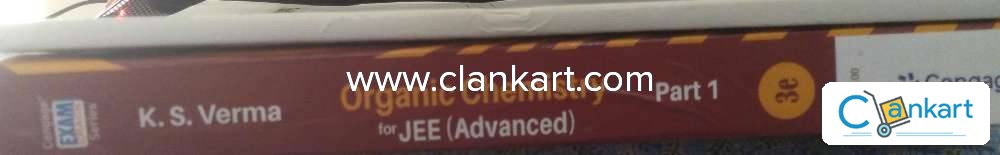 Buy 'Cengage Organic Chemistry For Jee (Advanced) Part--1, (3rd Edition ...