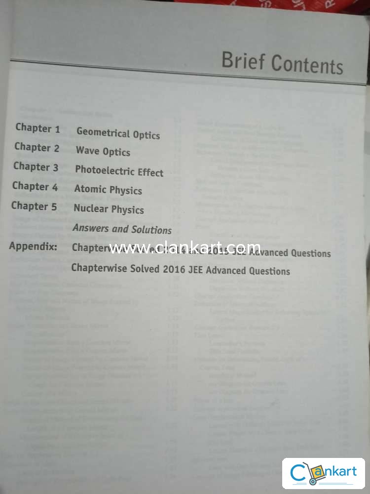 Buy 'Cengage PHYSICS JEE ADVANCED Optics & Modern Physics (B.M. Sharma ...