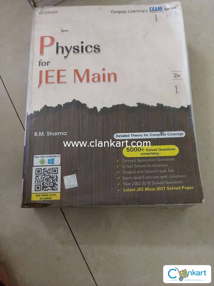 Buy 'Physics For Jee Main By B.M Sharma' Book In Good Condition At ...