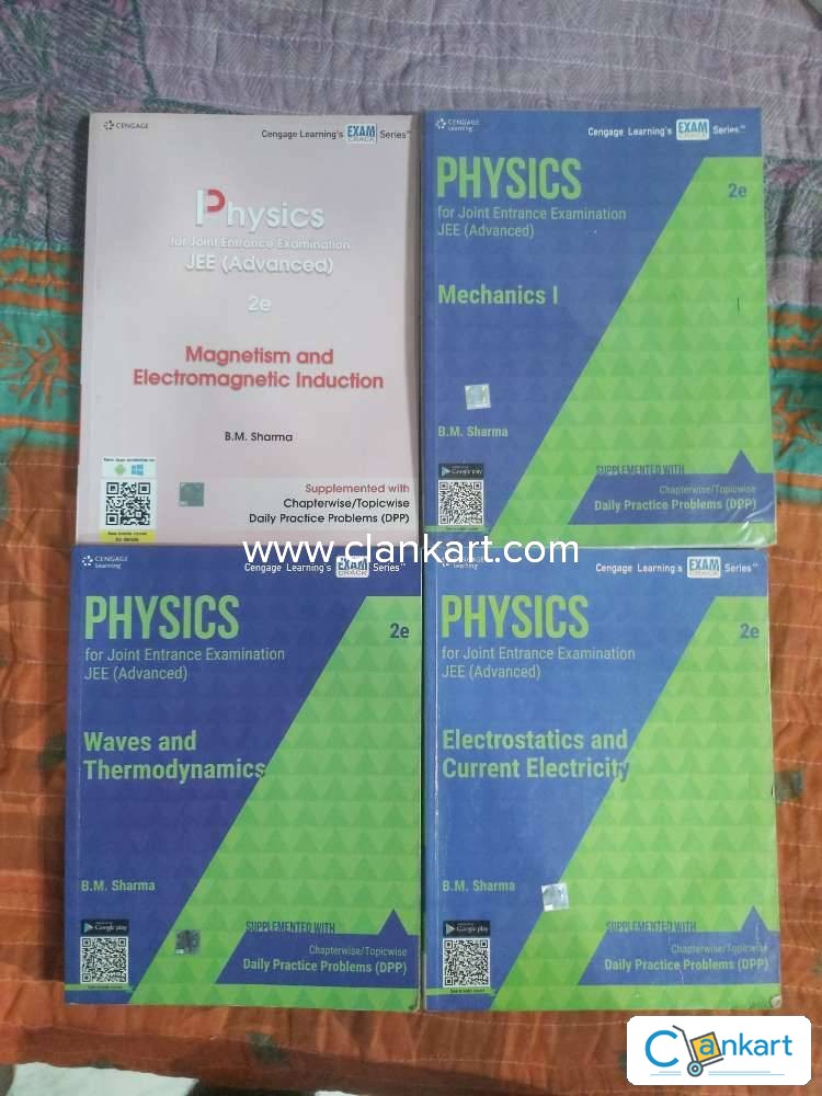 Buy 'IITJEE Physics , 4 Books' Book In Excellent Condition At Clankart.com