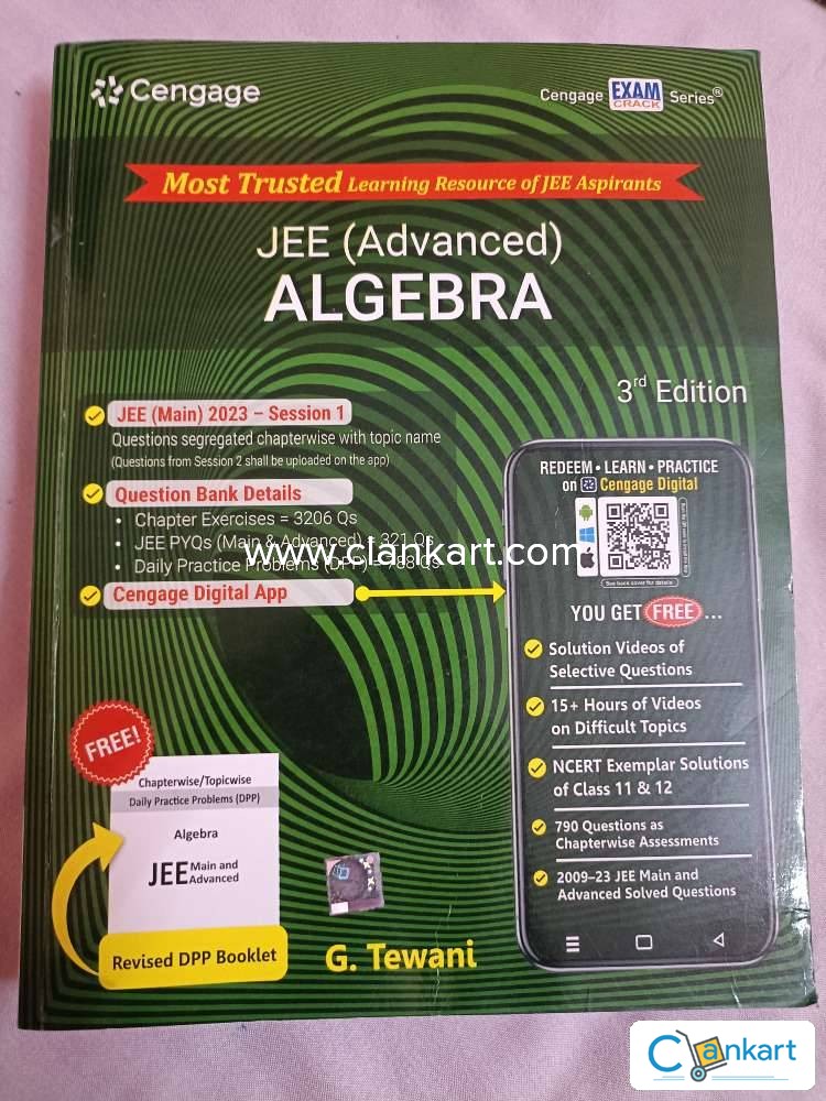 Buy 'Cengage Algebra Mathematics ( New) For Jee Advanced' Book In ...