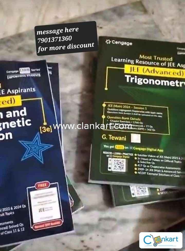 Buy 'Cengage Books Iit Jee New Edition' Book In Excellent Condition At ...