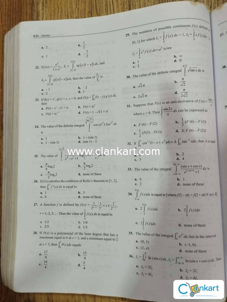 Buy 'Cengage Calculus' Book In Fair Condition At Clankart.com