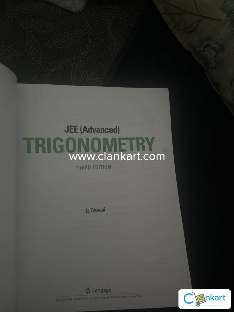 Buy 'Cengage Mathematics Trignometry' Book In Excellent Condition At ...