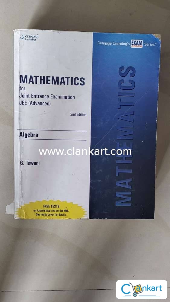 Buy 'Cengage Mathematics Book' Book In Excellent Condition At Clankart.com