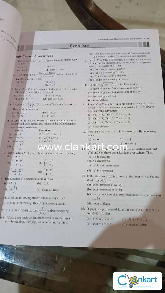 Buy 'Untouched Condition Jee Book Cengage App Free' Book In Excellent ...