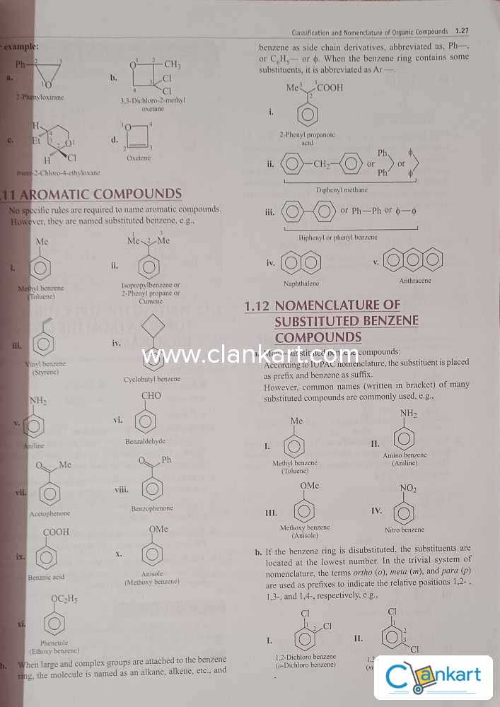 Buy 'Cengage Organic Chemistry For JEE Advanced Part 1' Book In ...