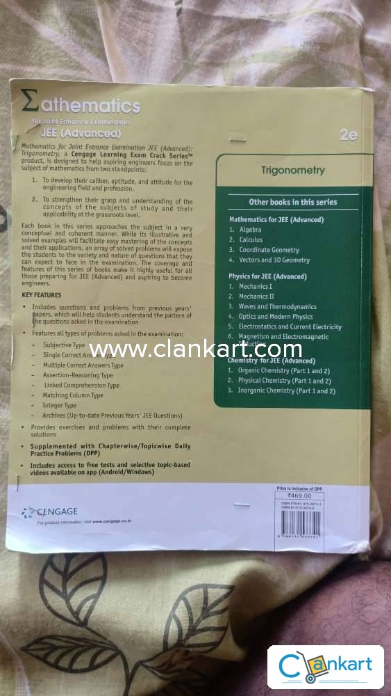 Buy 'Mathematics For JEE (Advanced) Trigonometry 2e' Book In Excellent ...