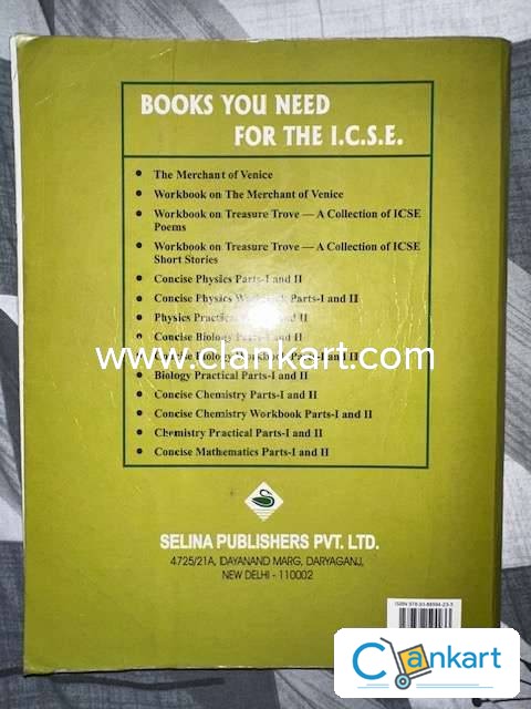 Buy 'ICSE Concise Chemistry For Class 10, Year 2022' Book In Fair ...