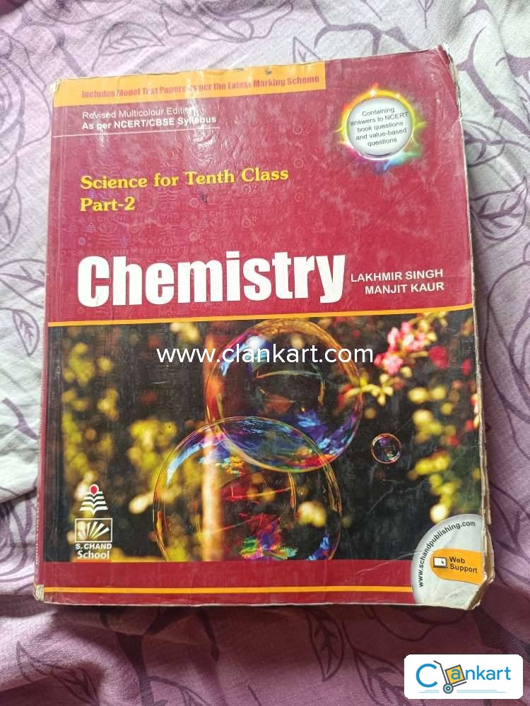 Buy 'Science Chemistry S.chand For Class 10th' Book In Excellent ...