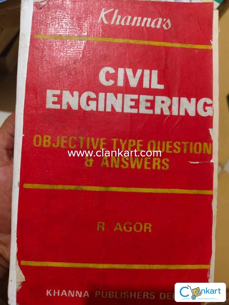 Buy 'Civil Engineering Objective Type Question And Answers' Book In ...