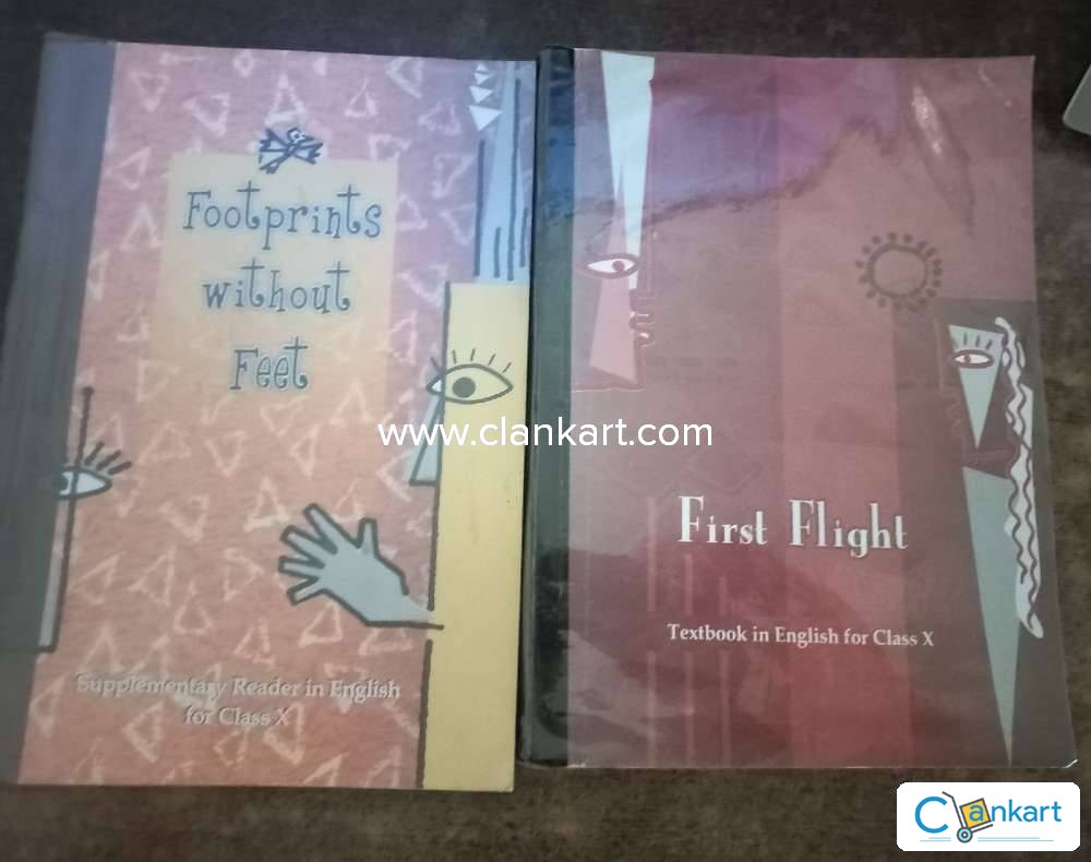 Buy 'Class-10 English Book Set - First Flight & Footprints Without Feet ...