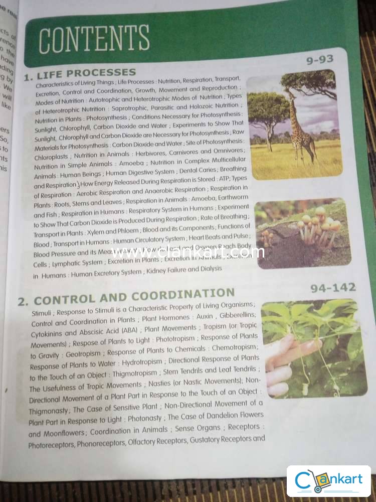 Buy 'SCIENCE BIOLOGY For TENTH CLASS Part 3' Book In Excellent ...