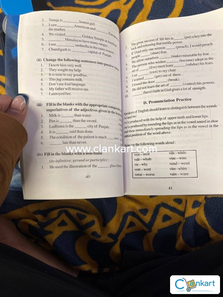 Buy 'Class 10 English Textbook Punjab Board' Book In Excellent ...