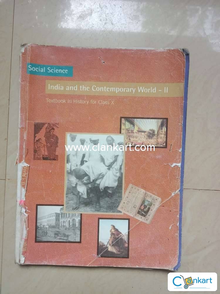 Buy 'Class 10 History NCERT' Book In Fair Condition At Clankart.com