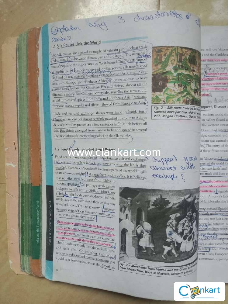 Buy 'Class 10 History NCERT' Book In Fair Condition At Clankart.com