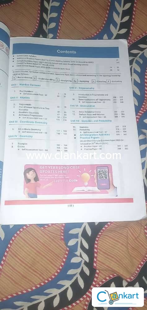 Buy 'Oswaal CBSE Question Bank Class 10 Mathematics (Standard ...