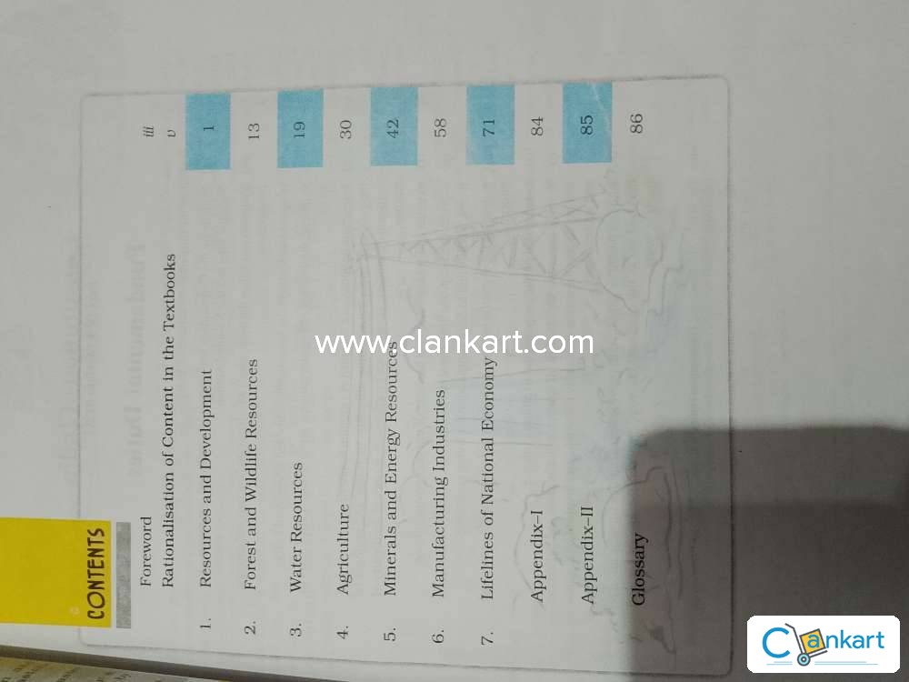 Buy 'NCERT CLASS 10TH GEOGRAPHY' Book In Excellent Condition At ...
