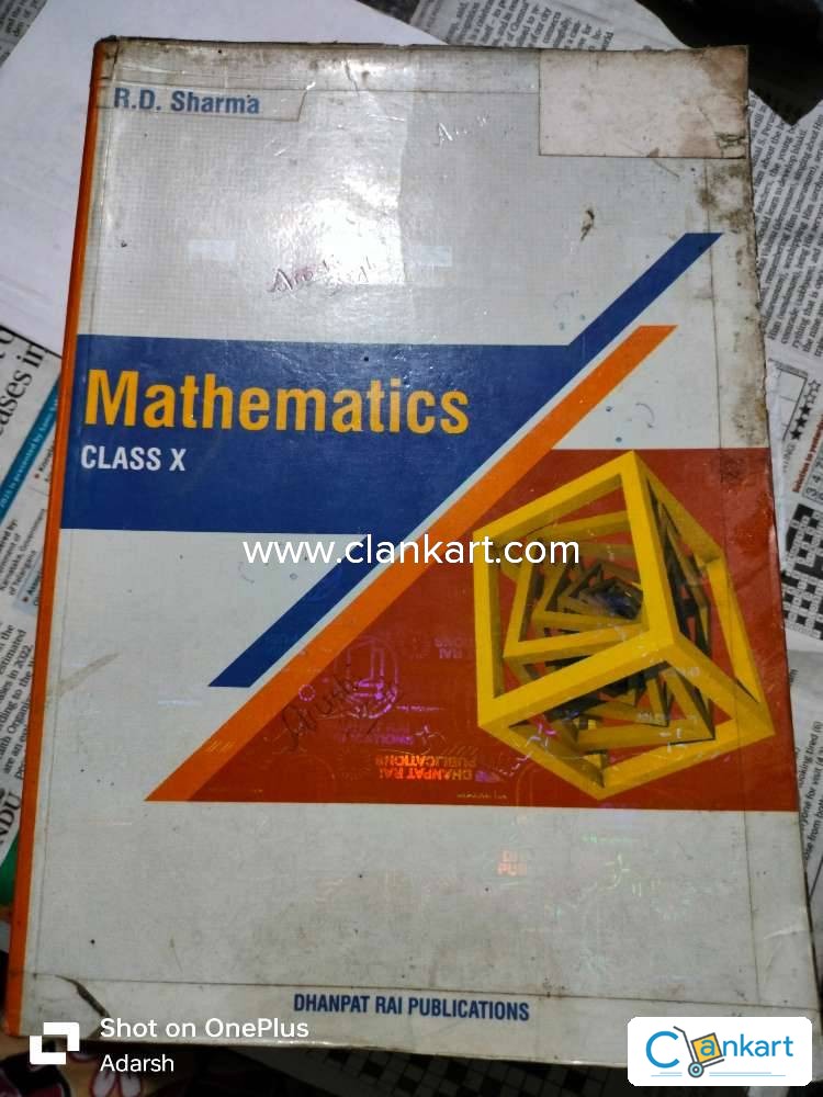 Buy 'Mathematics For Class X' Book In Excellent Condition At Clankart.com