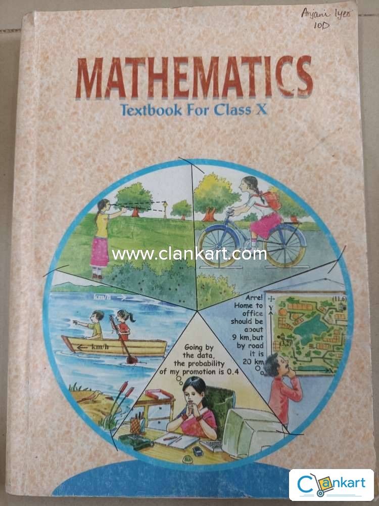 Buy 'Mathematics Textbook For Class 10th' Book In Excellent Condition ...