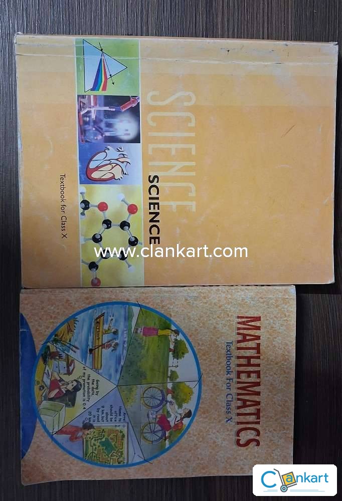 Buy 'Class 10th Ncert Maths And Science Book' Book In Excellent ...