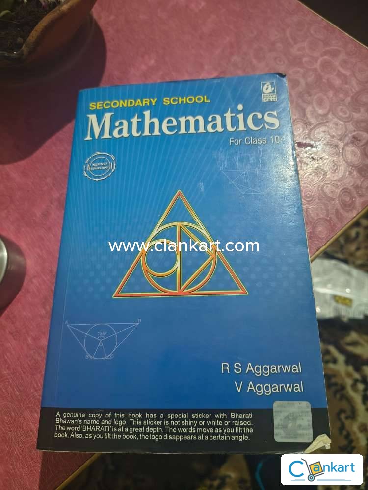 Buy 'Maths' Book In Excellent Condition At Clankart.com