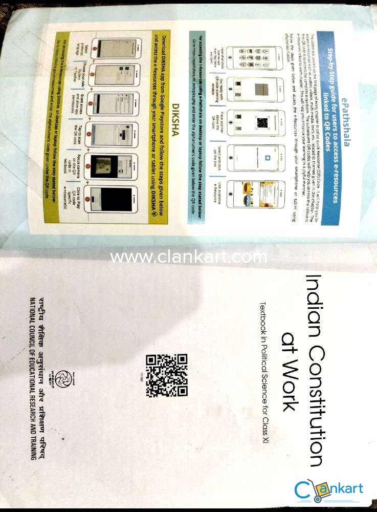 Buy 'Political Science, Indian Constitution At Work' Book In Excellent ...