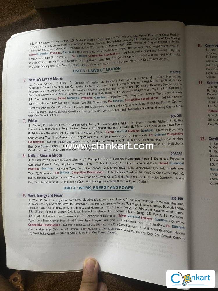 Buy 'ISC PHYSICS CLASS 11TH , Part 1' Book In Excellent Condition At ...
