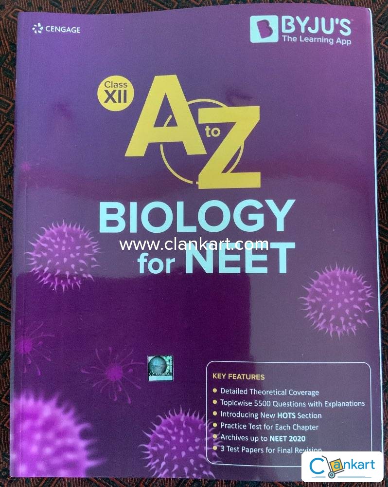 Buy 'Class 12 A To Z Biology For NEET' Book In Excellent Condition At ...