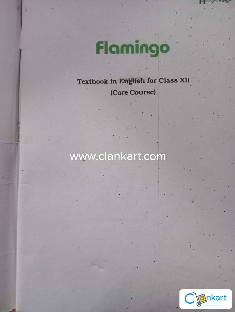 Buy 'Class 12 Flamingo And Vistas Supplementary Book (core Course ...