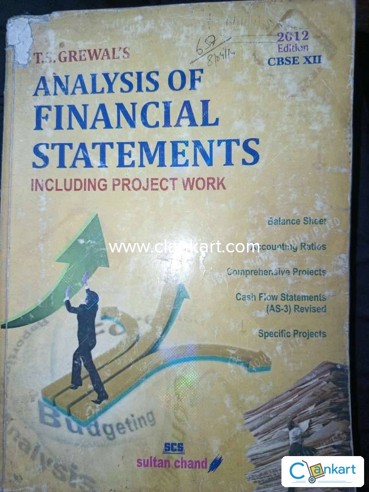 Buy 'Analysis Of Financial Statements.' Book In Excellent Condition At ...