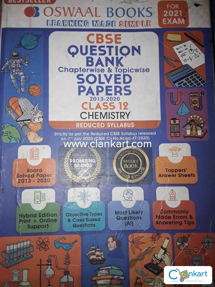 Buy 'Oswaal CBSE Question Bank Class 12 Chemistry Chapterwise ...
