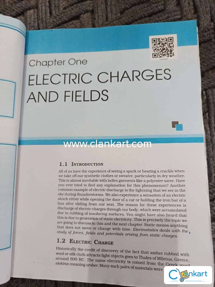 Buy 'Physics Ncert Part 1 Class 12' Book In Excellent Condition At ...